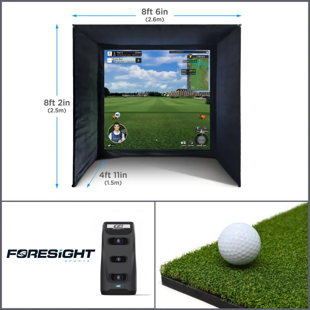 FORESIGHT - GC3 HOME GOLF SIMULATOR BUNDLE – SimTech Golf