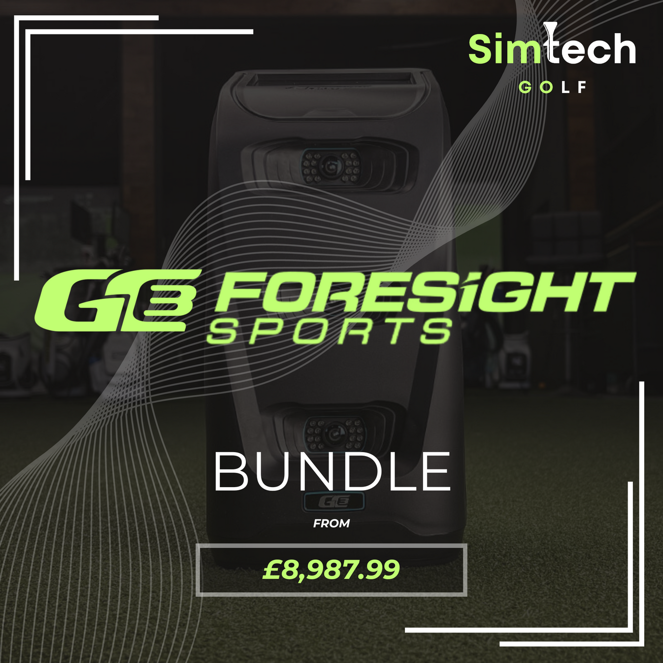 FORESIGHT - GC3 HOME GOLF SIMULATOR BUNDLE – SimTech Golf
